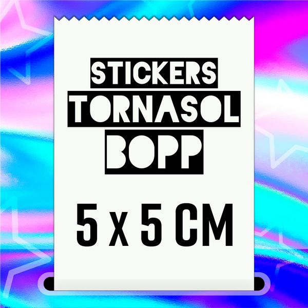 Etiquetas autoadhesivas BOPP tornasol – StickerShopcl