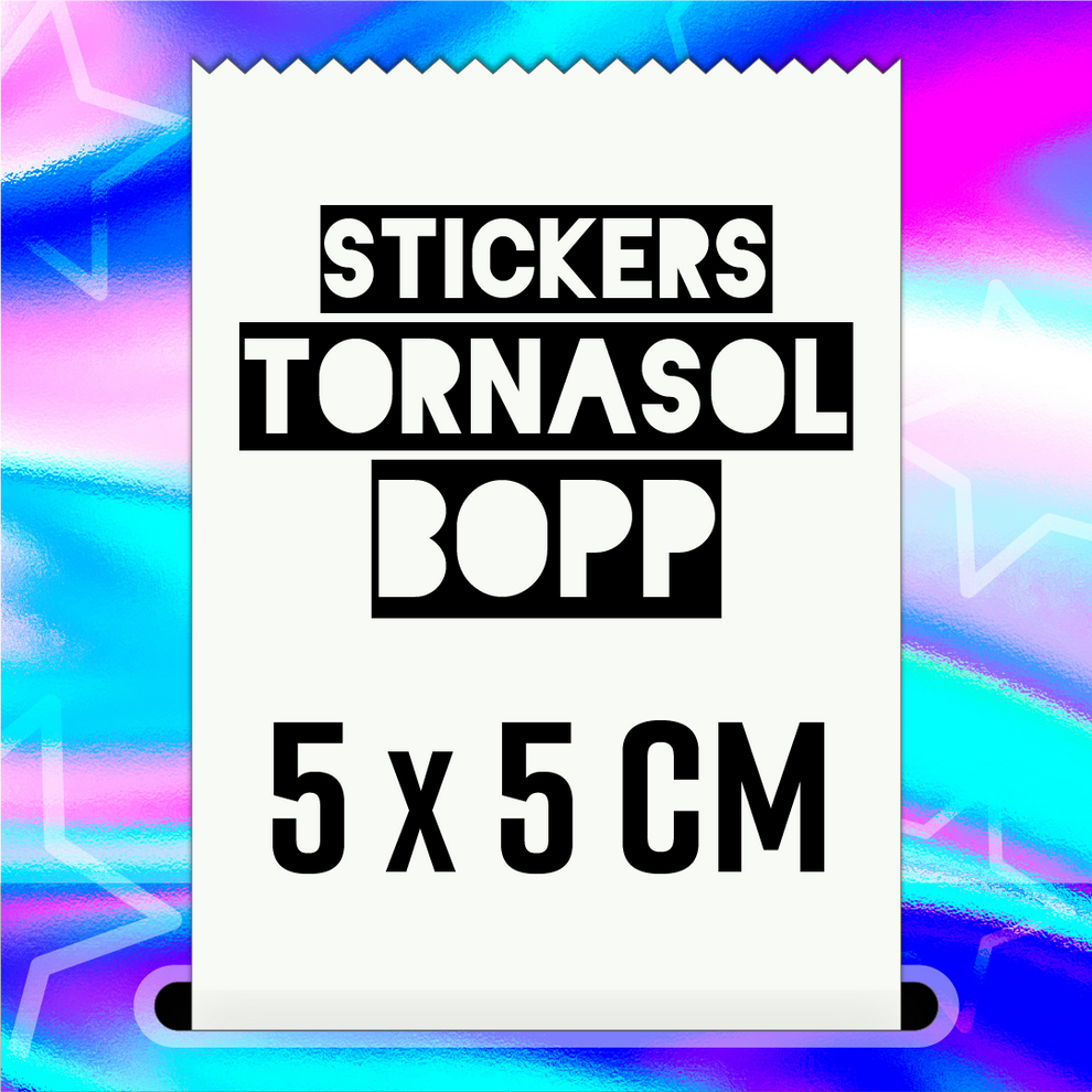 Etiquetas autoadhesivas BOPP tornasol – StickerShopcl