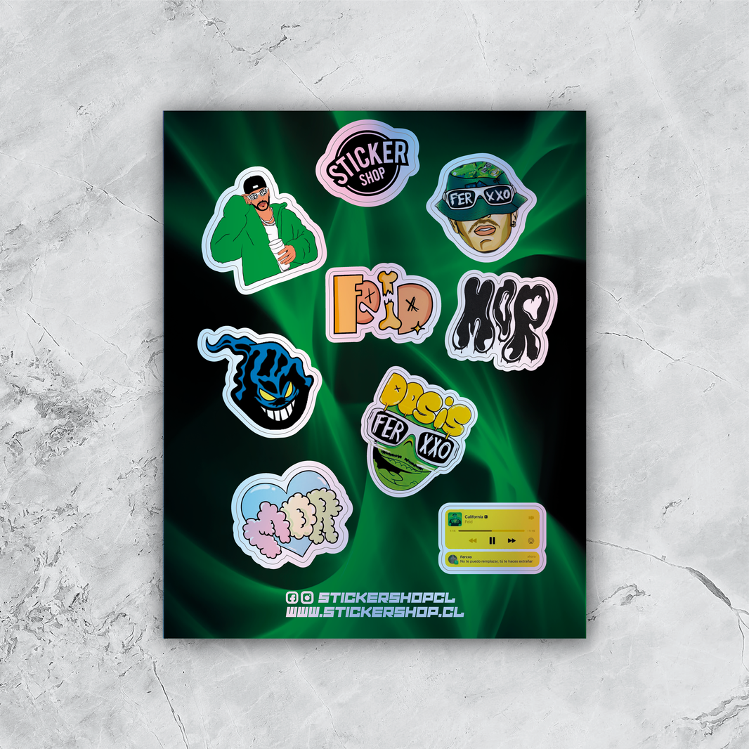 Láminas de stickers premium – StickerShopcl