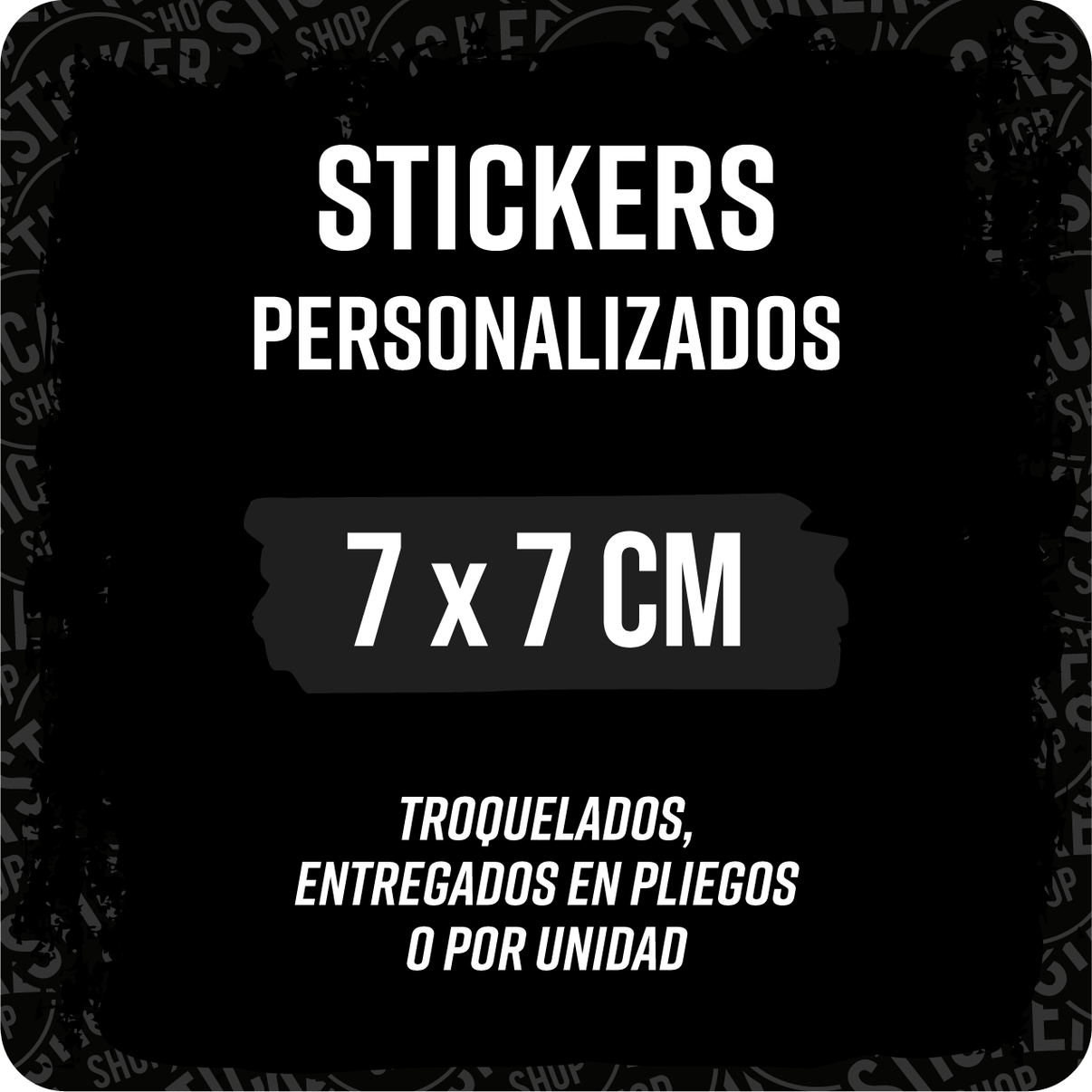 Stickers de 7x7 centímetros – StickerShopcl