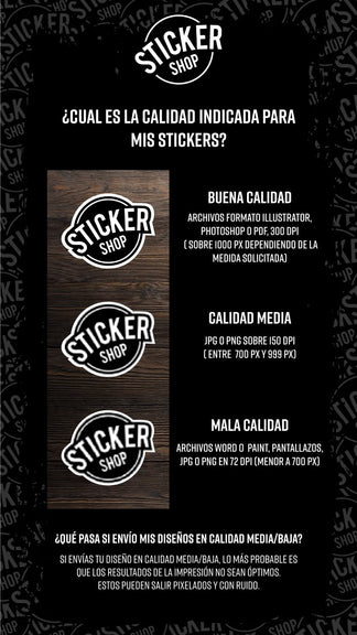 Stickers de 8x8 centímetros – StickerShopcl