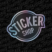 Stickers Tornasol Holográfico con Barniz Sectorizado – StickerShopcl
