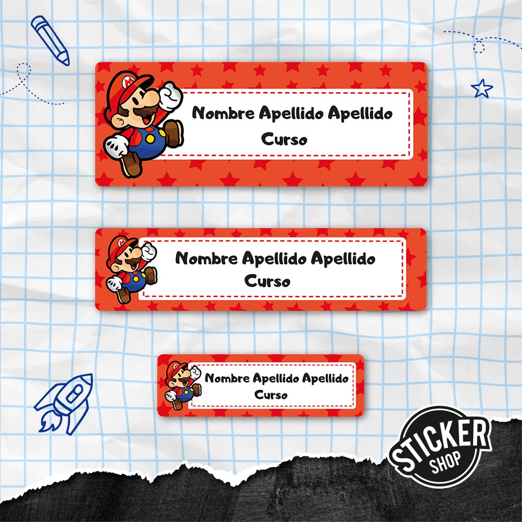 Pack Escolar E42 – StickerShopcl