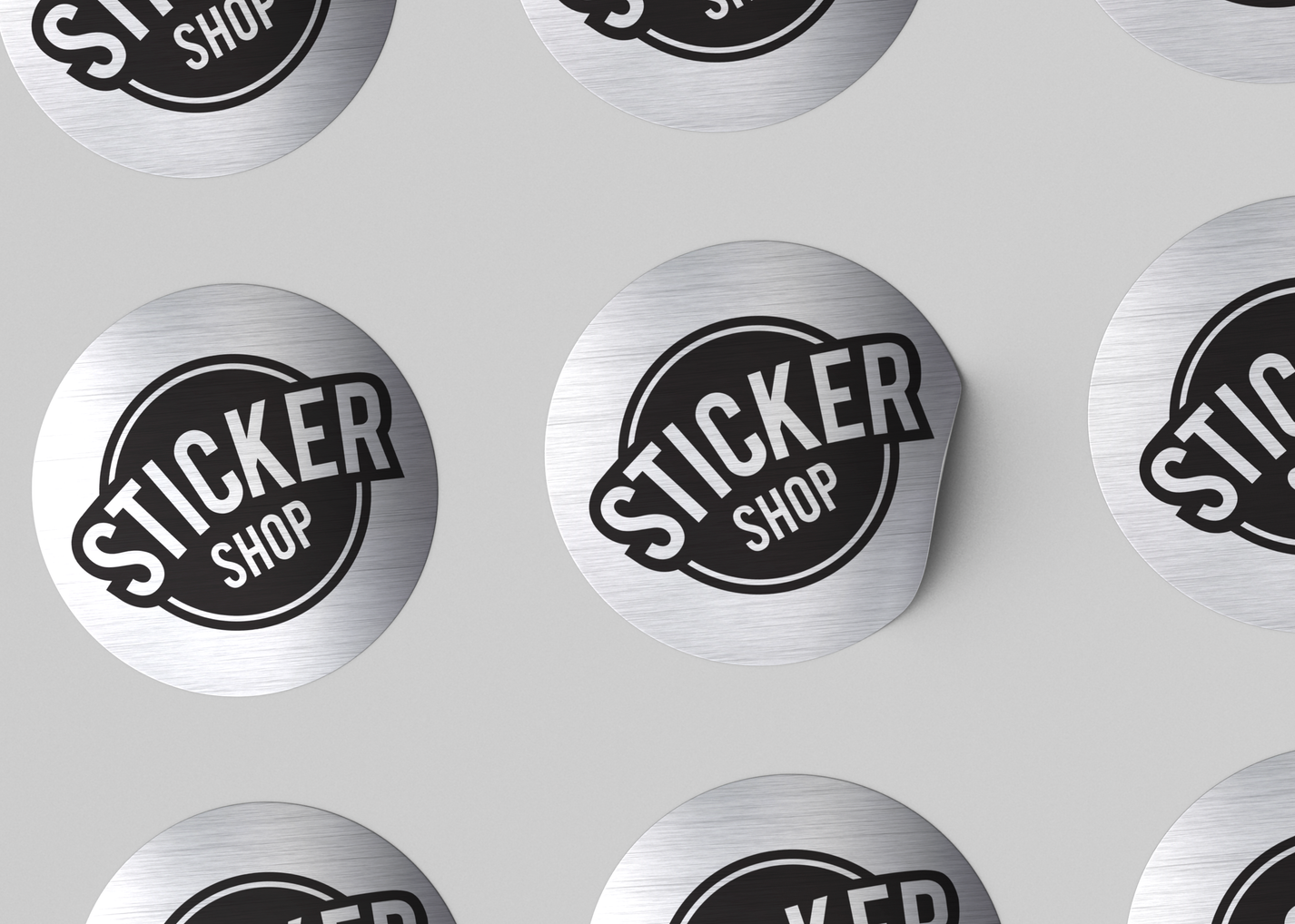 Stickers de vinilo plateado metalizado – StickerShopcl