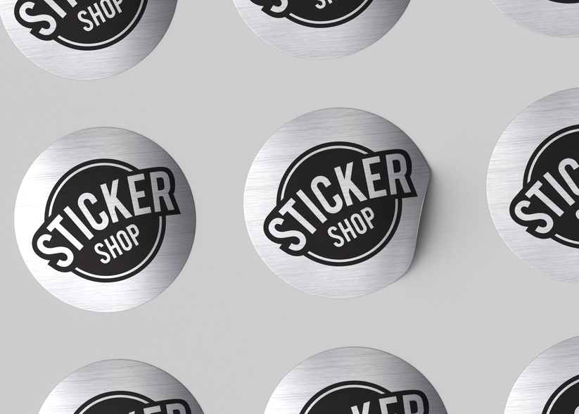 Stickers de vinilo plateado metalizado – StickerShopcl