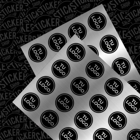 200 stickers de vinilo Metalizado – StickerShopcl