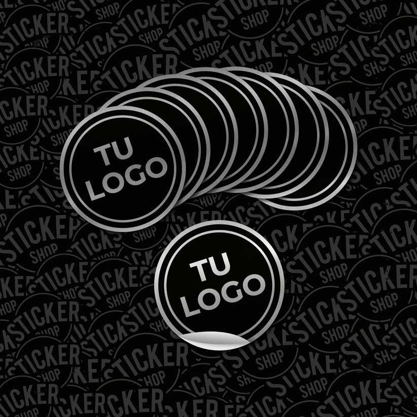 200 stickers de vinilo Metalizado – StickerShopcl